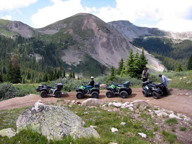 ATVing in the Colorado Rockies