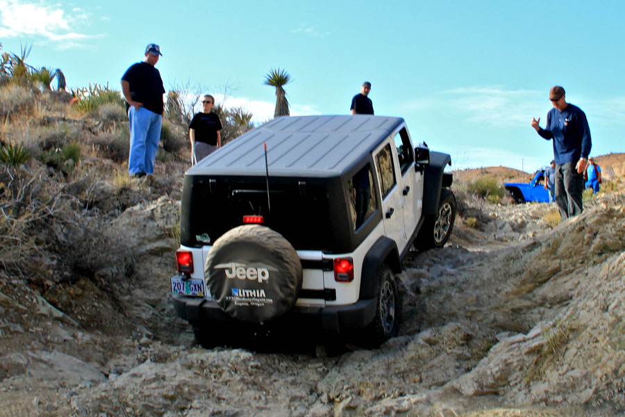 Copper Cache jeep run